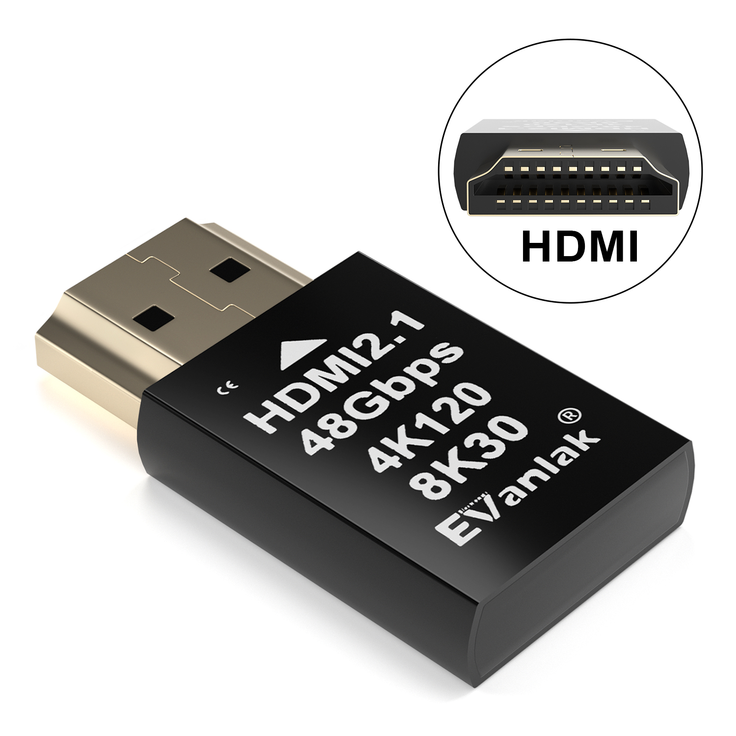 4K 120Hz HDMI 2.1 Dummy Plug – High-Resolution Virtual Display Emulator ...